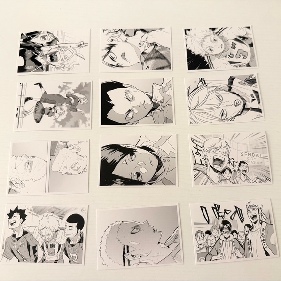 Accents | Anime Official Collectible Manga Cards Haikyu Haikyuu | Poshmark